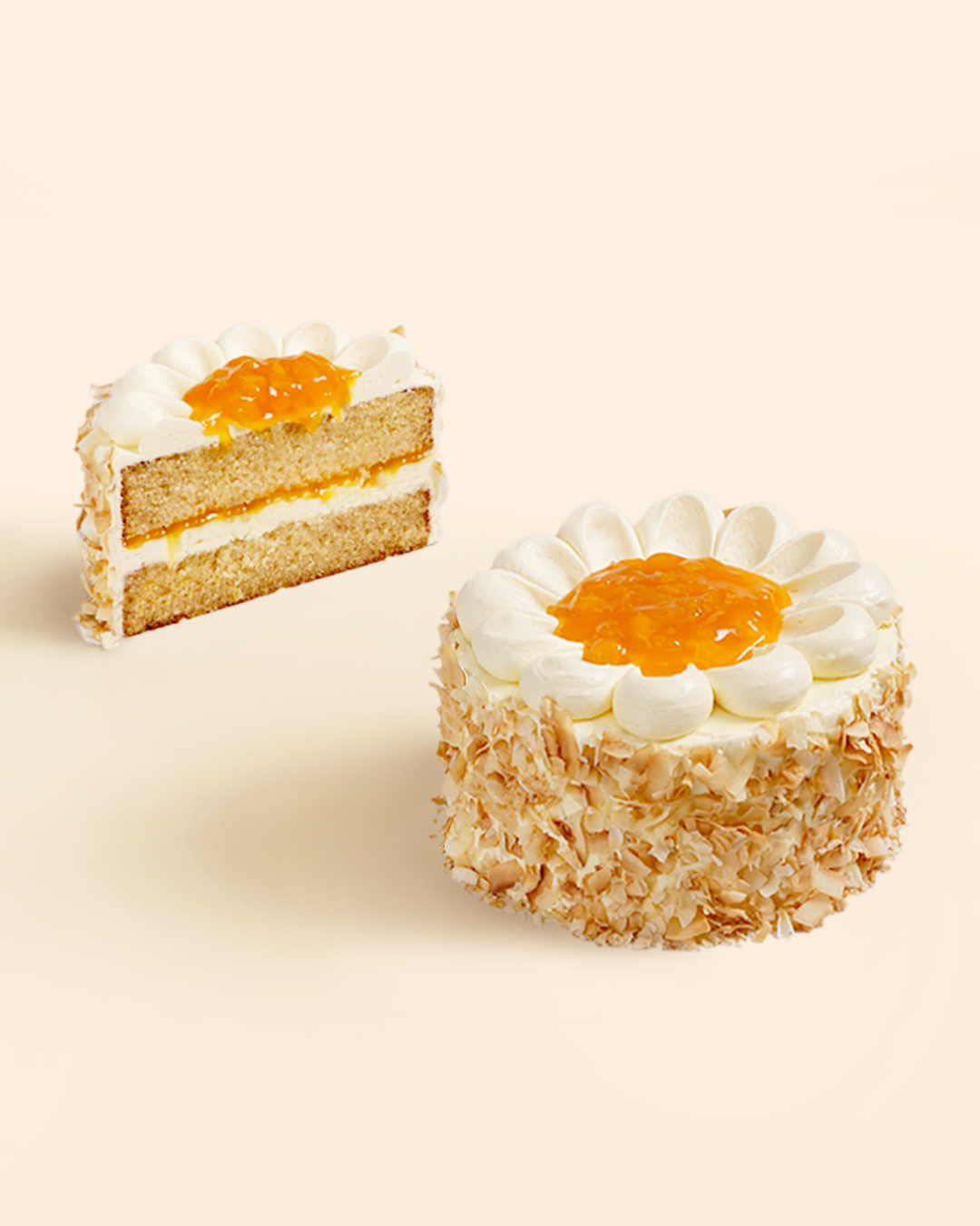 Mango Coconut Birthday Cake | Cupcake Central Melbourne