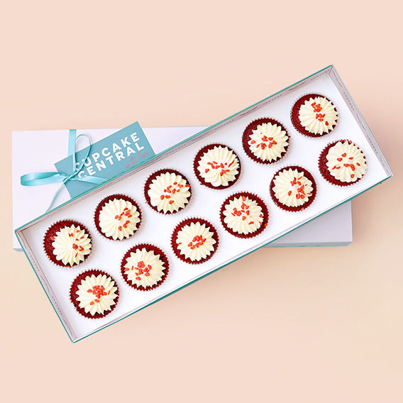 Red Velvet Cupcake Gift Box | Cupcake Central